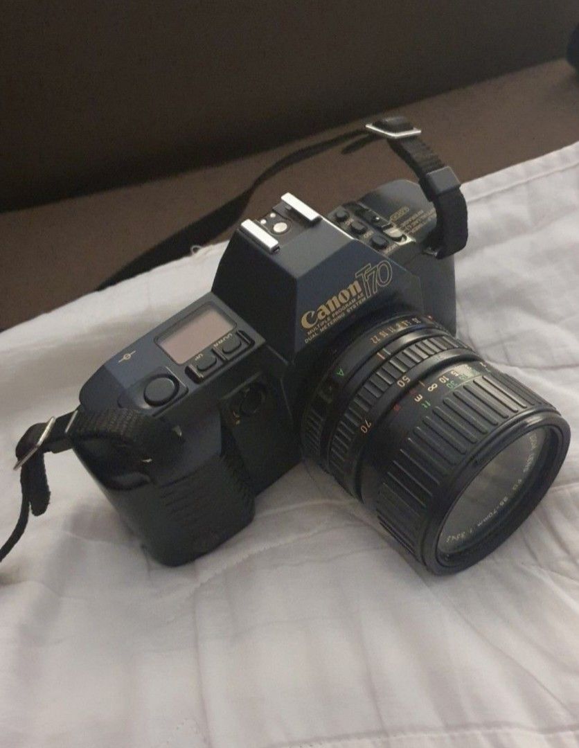 Canon T70 (Camera from 1984), Photography, Cameras on Carousell