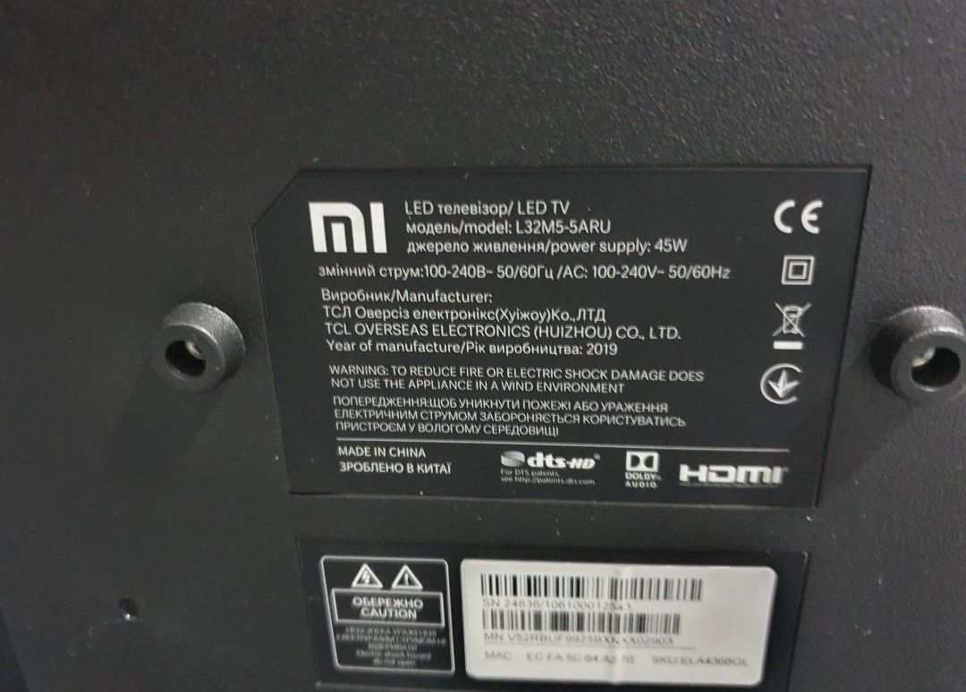 Xiaomi 32-inch 4A Mi LED TV (L32M5-5ARU), TV & Home Appliances, TV & Entertainment, TV on Carousell