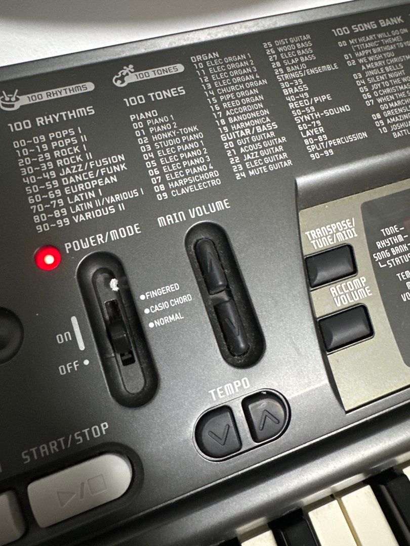 CASIO KEYBOARD CTK-700 + ADAPTOR, Hobbies & Toys, Music & Media ...