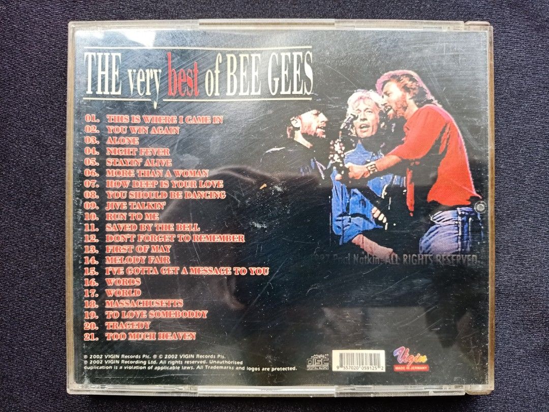 CD Bee Gees : the very best of, Hobbies & Toys, Music & Media, CDs ...