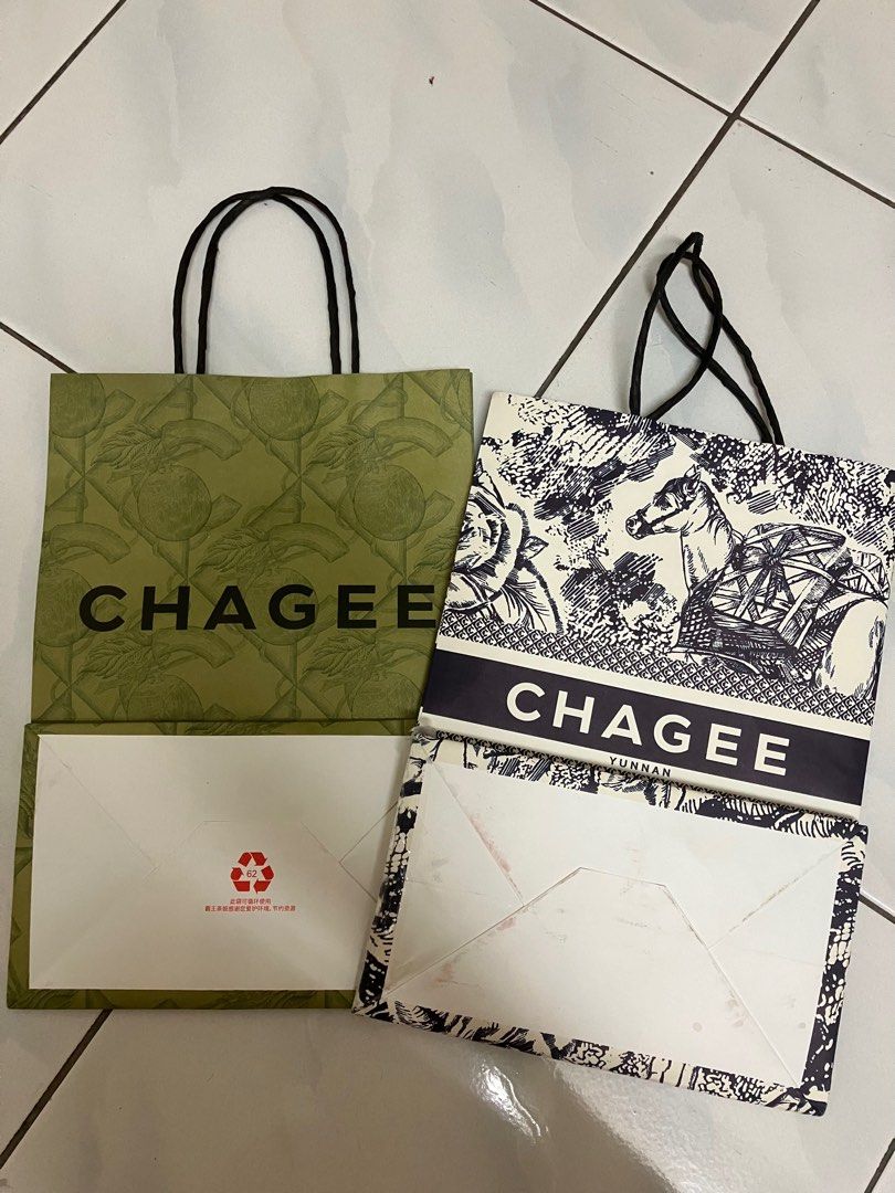 Chagee paperbag, Furniture & Home Living, Cleaning & Homecare Supplies ...