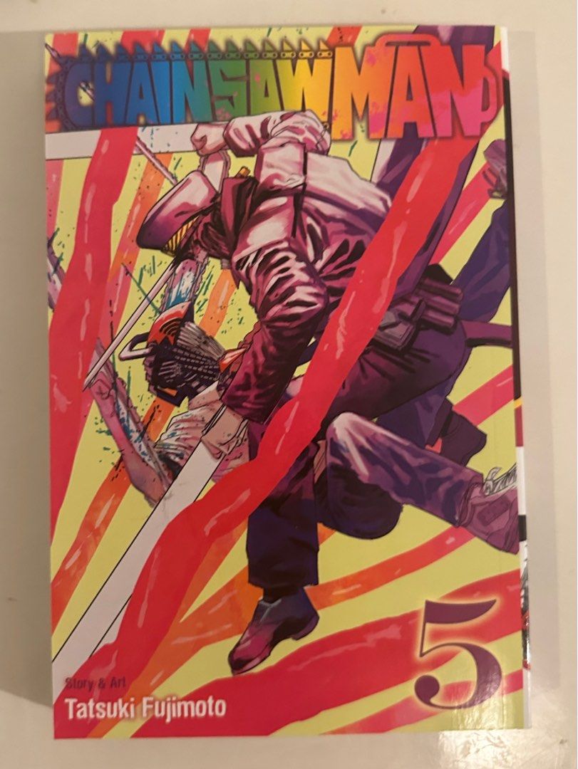 chainsaw man vol 5!, Hobbies & Toys, Books & Magazines, Comics & Manga ...
