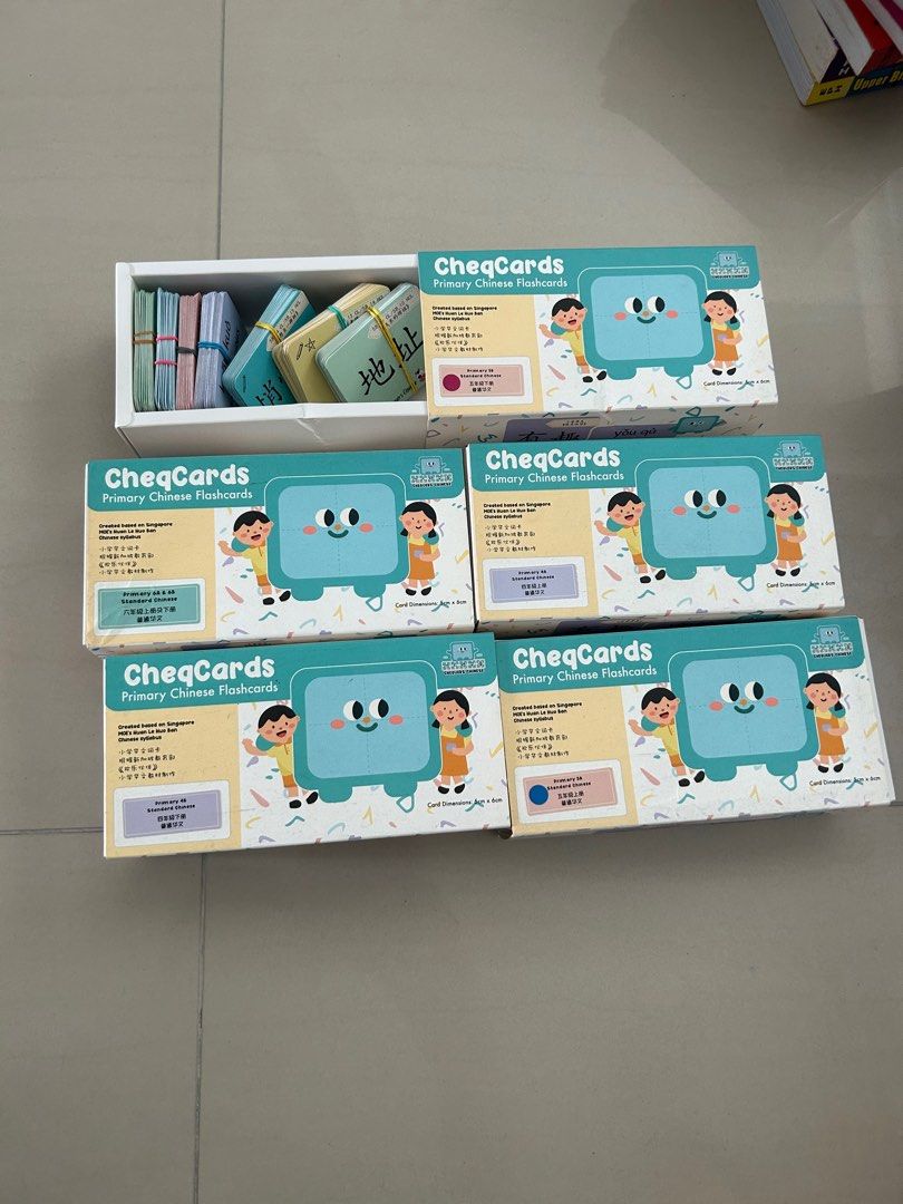 Chequers Chinese cards, Hobbies & Toys, Books & Magazines, Assessment ...