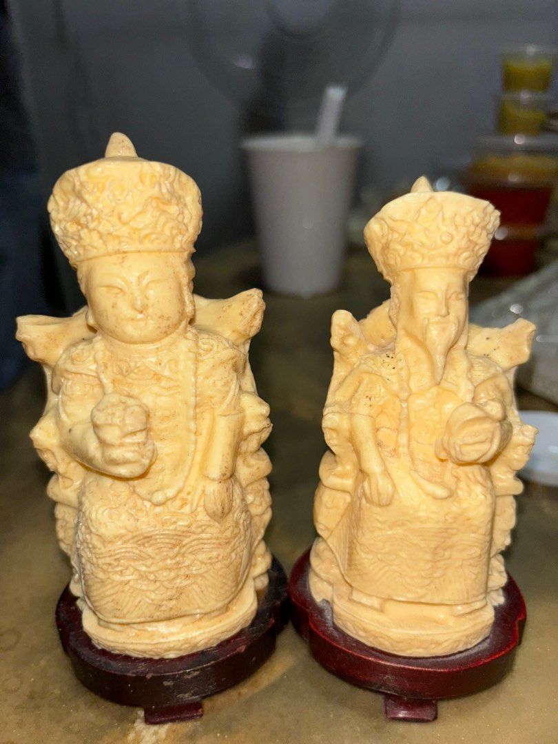 Chinese Resin Emperor and Empress, Hobbies & Toys, Memorabilia ...