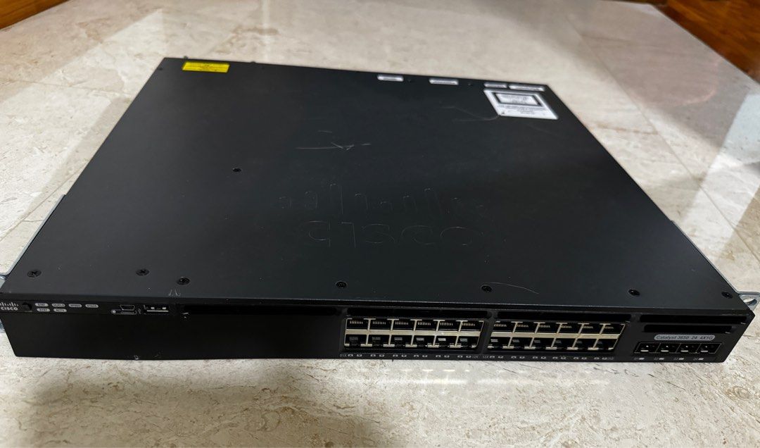 Cisco Catalyst 3650 24-ports, Computers & Tech, Parts & Accessories ...