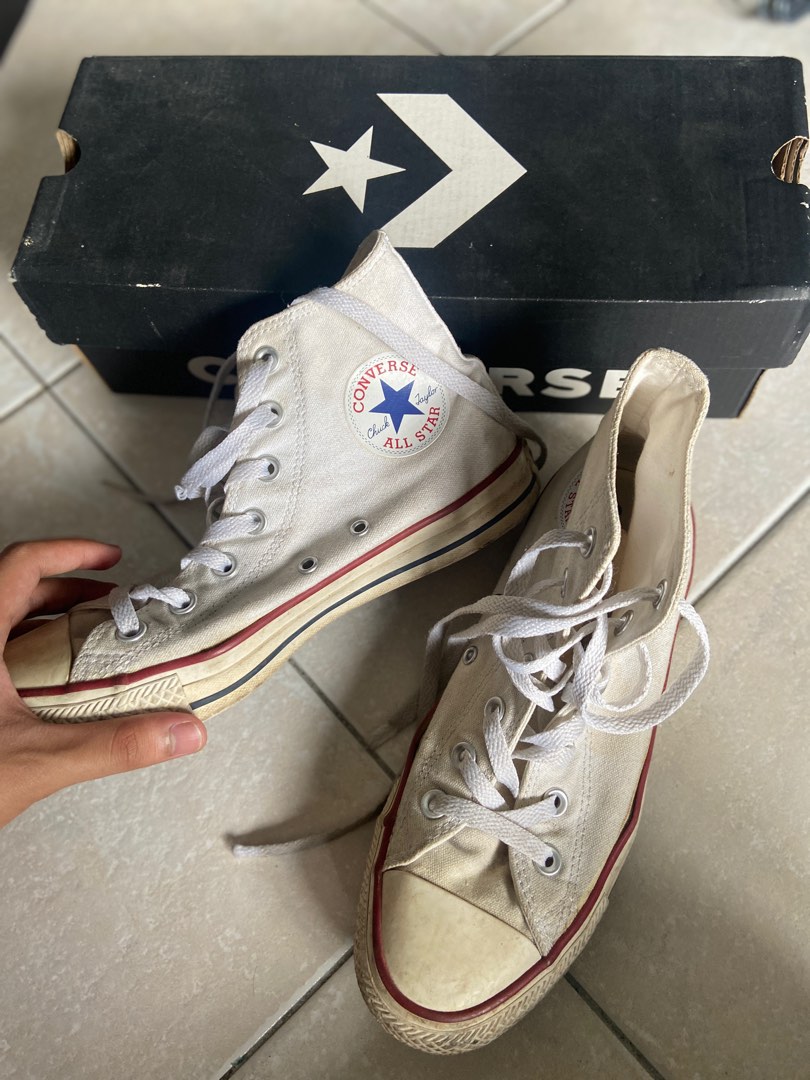 Converse High Cut, Women's Fashion, Footwear, Sneakers on Carousell