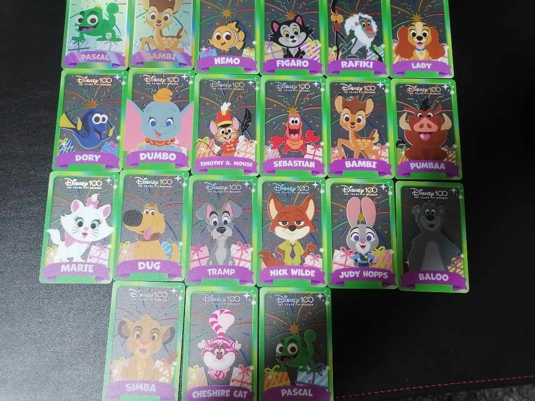 Cow play cow moo CPCM Disney 100 triple shot cards, Hobbies & Toys ...