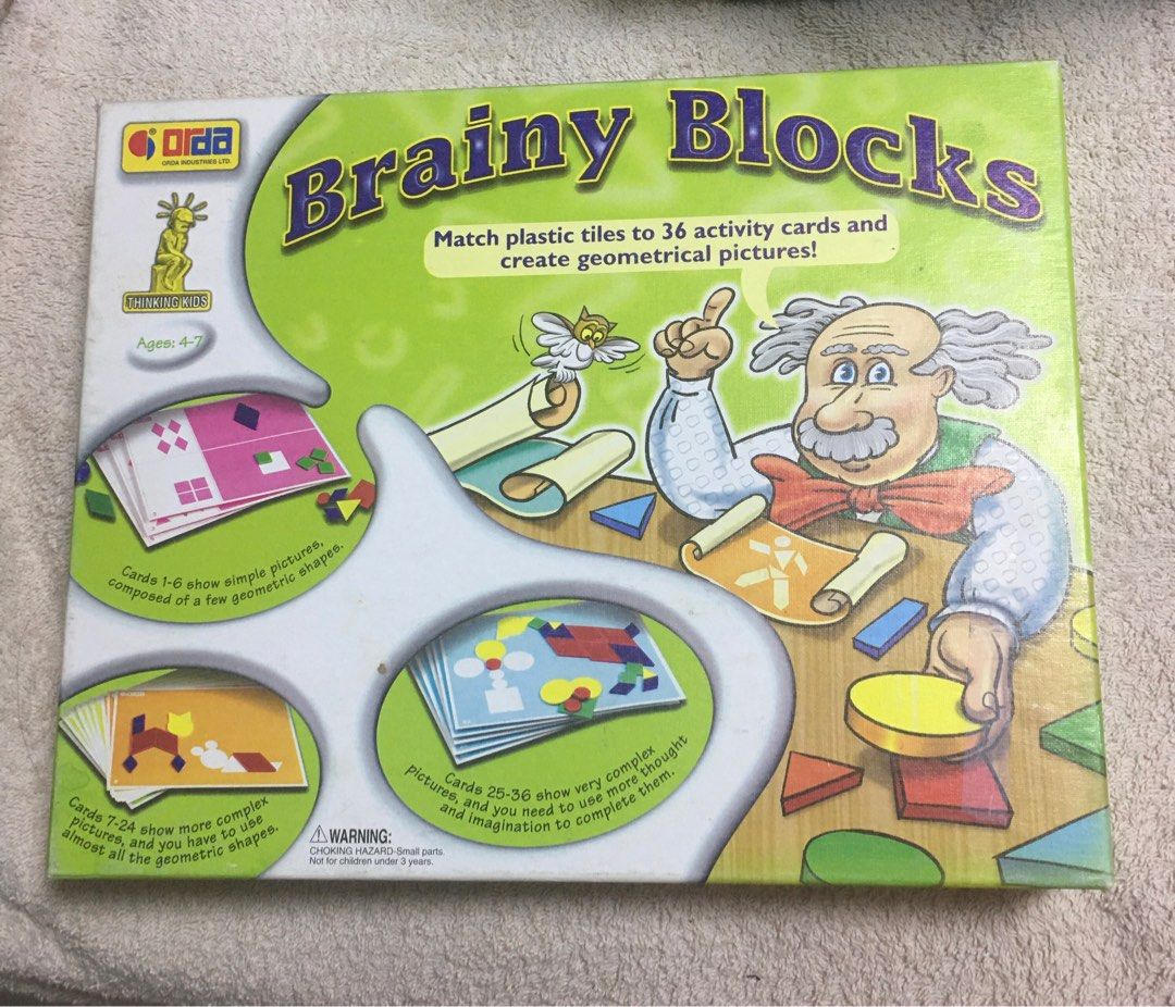 Creative Game - Brainy Blocks, Hobbies & Toys, Toys & Games on Carousell