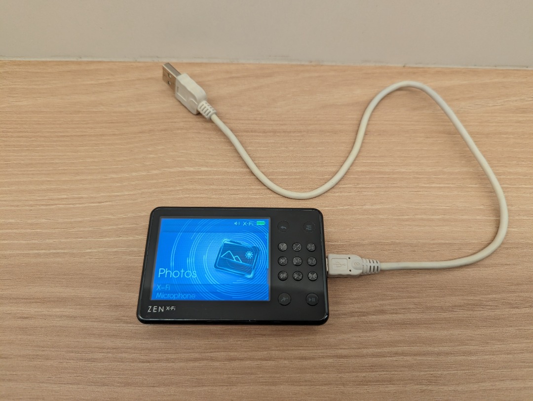Creative Zen X-Fi Portable Music Player, Audio, Portable Music Players ...