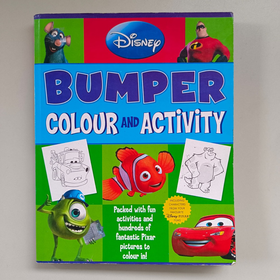 Disney Bumper Colour and Activity Children's Activity Fairytale ...