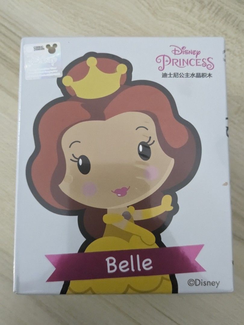 Disney Princess Crystal Figurine - Belle, Hobbies & Toys, Toys & Games ...
