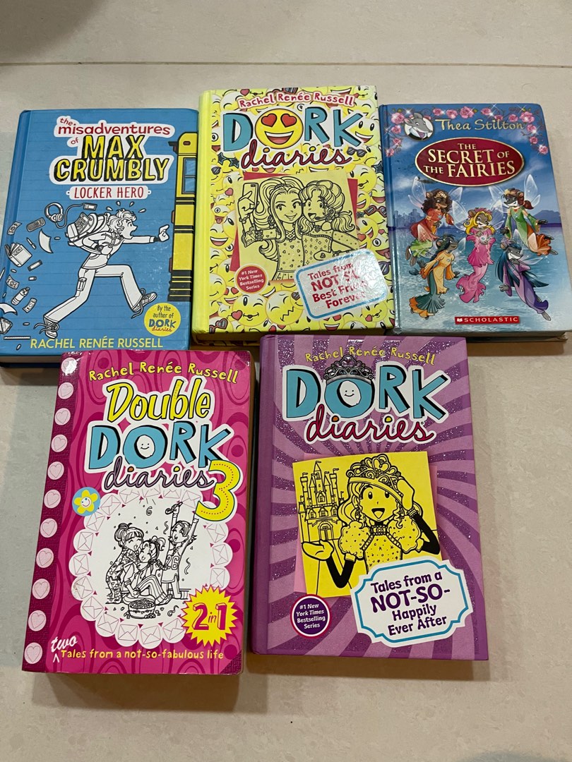Dork Diaries/ Mr midnight / Dogman etc, Hobbies & Toys, Books ...