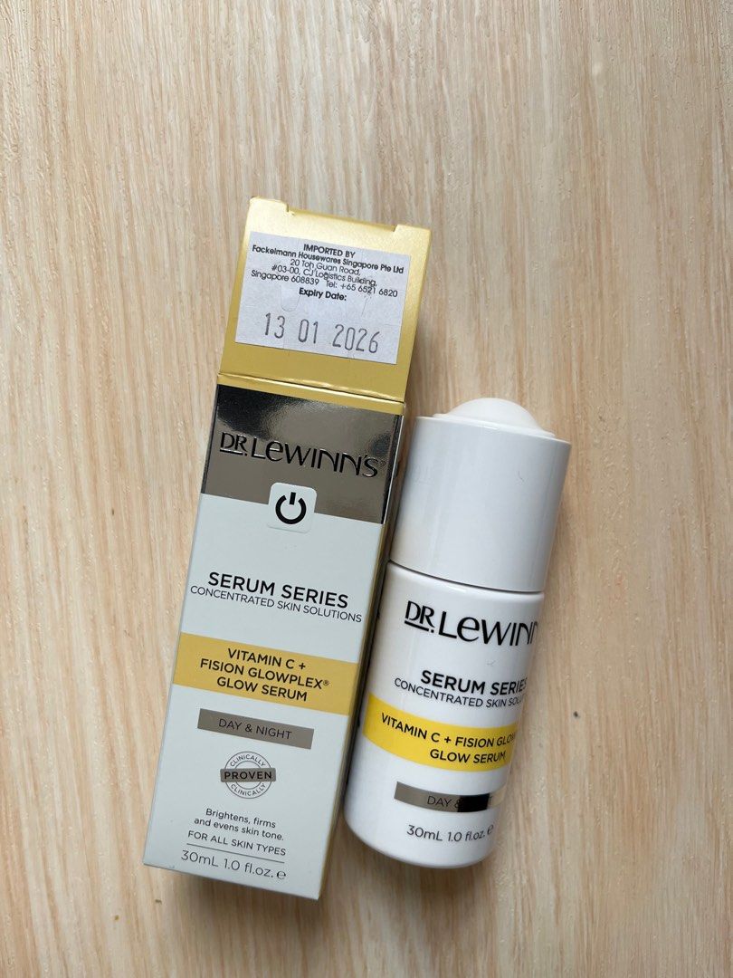 Dr Lewinn’s vitamin c fision glowplex glow serum, Beauty & Personal ...