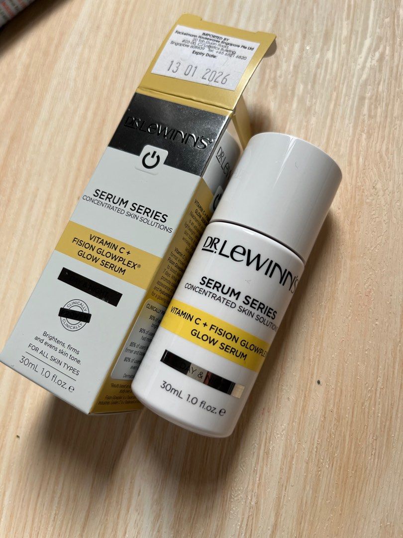 Dr Lewinn’s vitamin c fision glowplex glow serum, Beauty & Personal ...