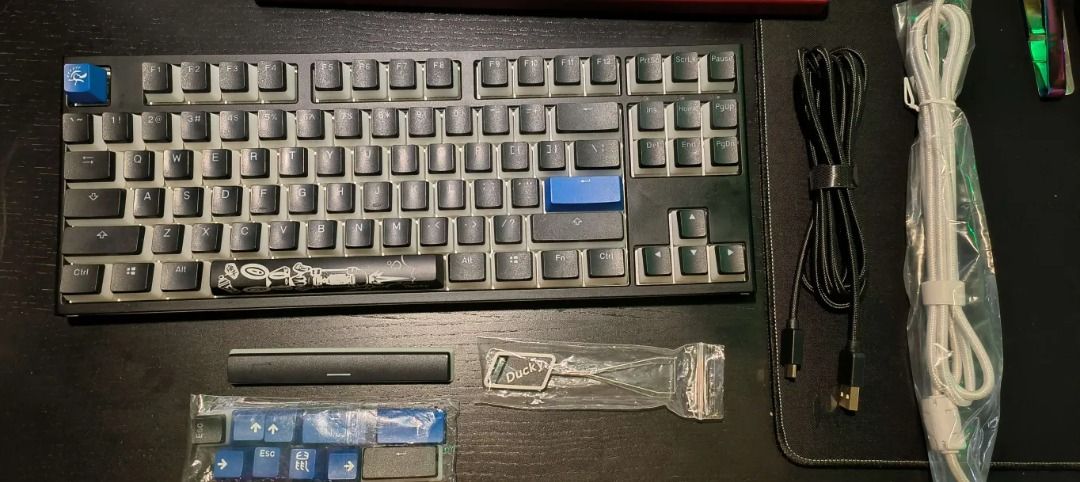 Ducky One 2 TKL RGB Mechanical Keyboard Year of the Rat Limited Edition ...