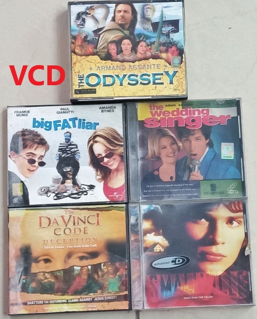 DVD VCD VHS FOR SALE (PRE-LOVED), Hobbies & Toys, Music & Media, CDs ...