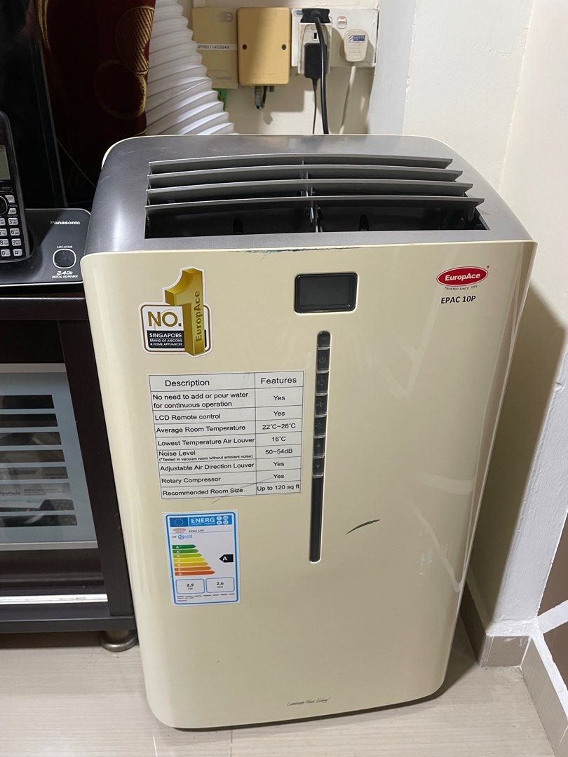 EuropAce Mobile Aircon, TV & Home Appliances, Air Conditioners ...