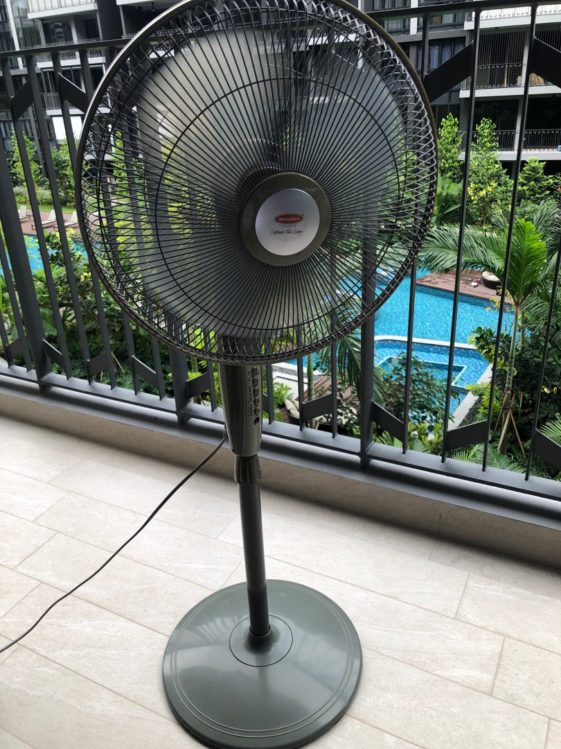 EuropAce Standing Fan, Furniture & Home Living, Lighting & Fans, Fans ...