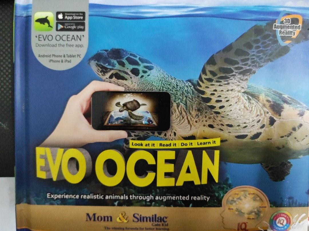 EVO Bird, EVO Dino, EVO Ocean, Hobbies & Toys, Books & Magazines, Children's Books on Carousell