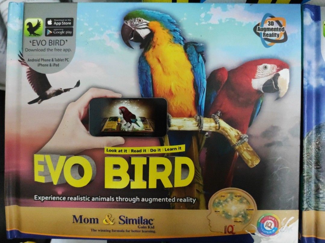 EVO Bird, EVO Dino, EVO Ocean, Hobbies & Toys, Books & Magazines, Children's Books on Carousell
