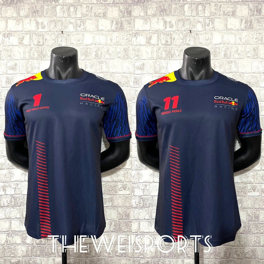 F1 Red Bull Redbull Racing Jersey Shirt, Men's Fashion, Tops & Sets ...