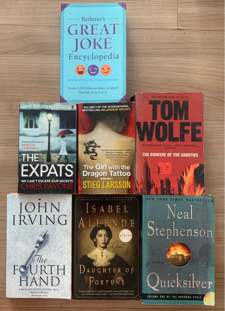 Fiction Books, Hobbies & Toys, Books & Magazines, Fiction & Non-Fiction ...