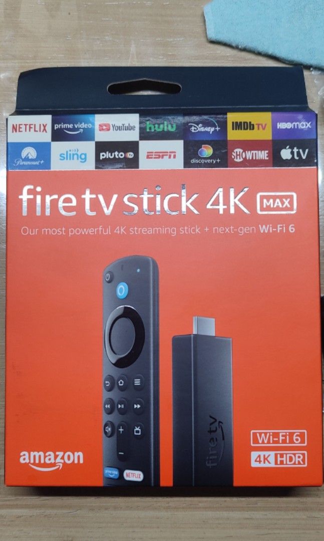 FireTV stick 4k Max, TV & Home Appliances, TV & Entertainment, Media Streamers & Hubs on Carousell