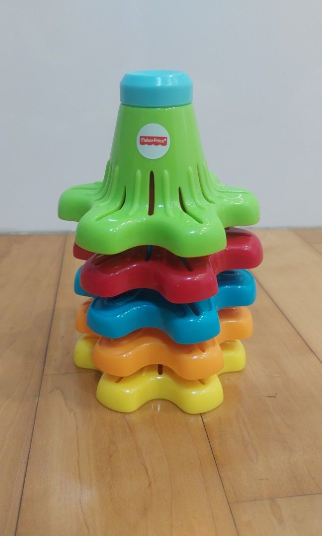 Fisher-price sSpinning Stackers Toy, Babies & Kids, Infant Playtime on ...