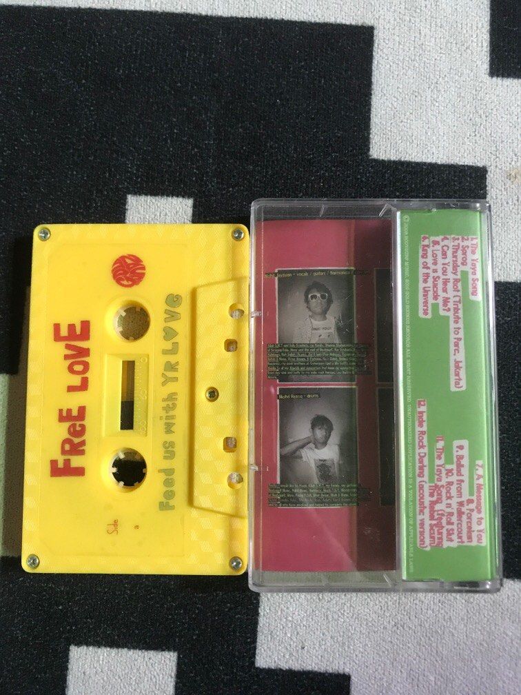Free love band local kaset, Hobbies & Toys, Music & Media, CDs & DVDs ...