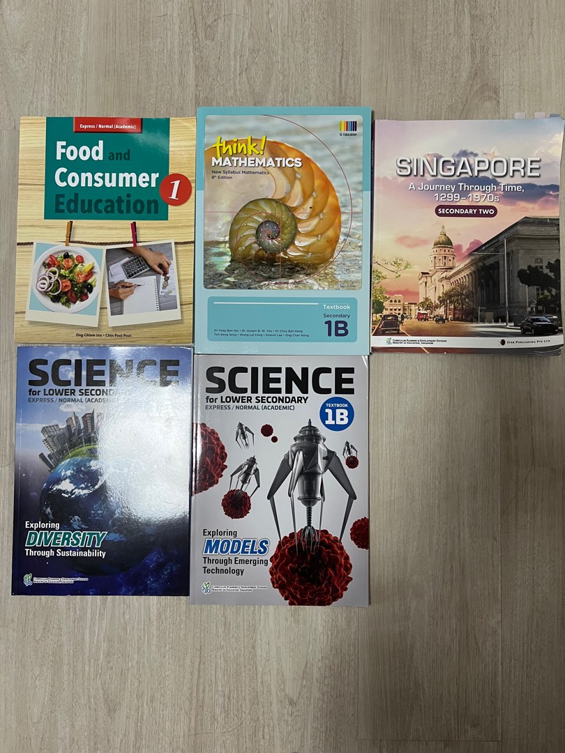 FREE SEC 1 AND SEC 2 BOOKS, Hobbies & Toys, Books & Magazines ...