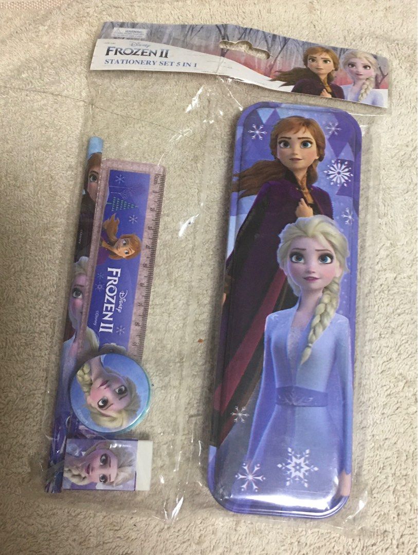 frozen pencil case set