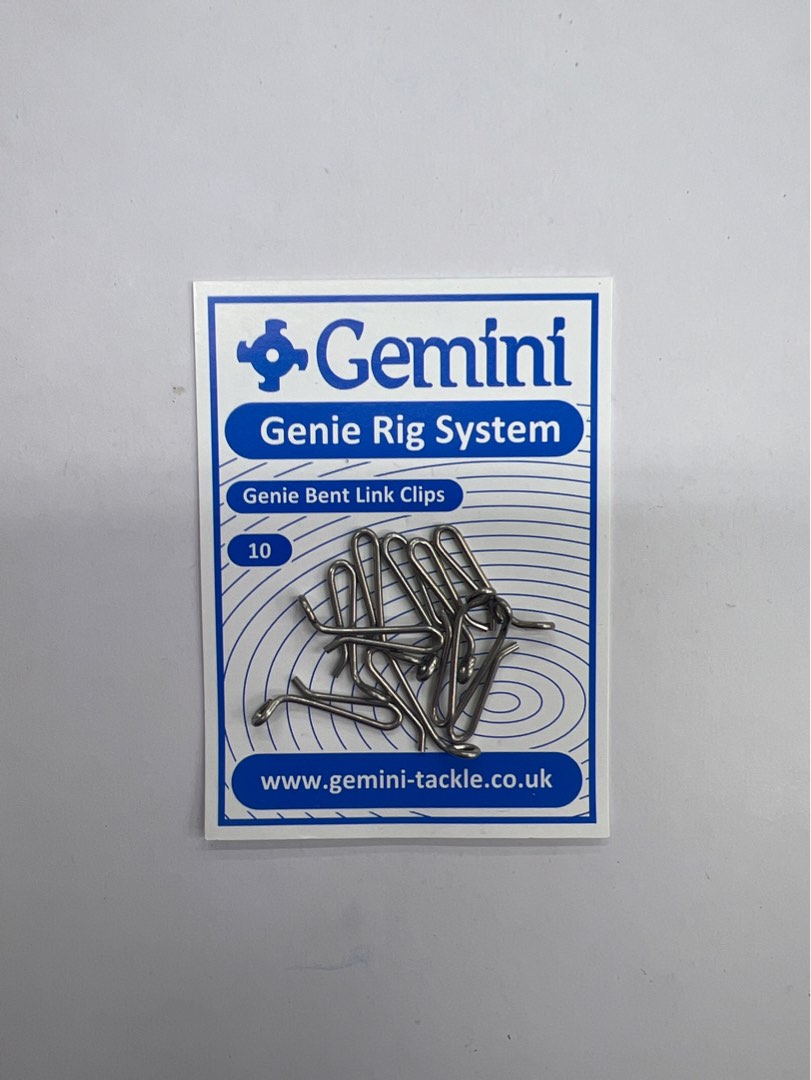 GEMINI GENIE BENT LINK CLIPS, Sports Equipment, Fishing on Carousell