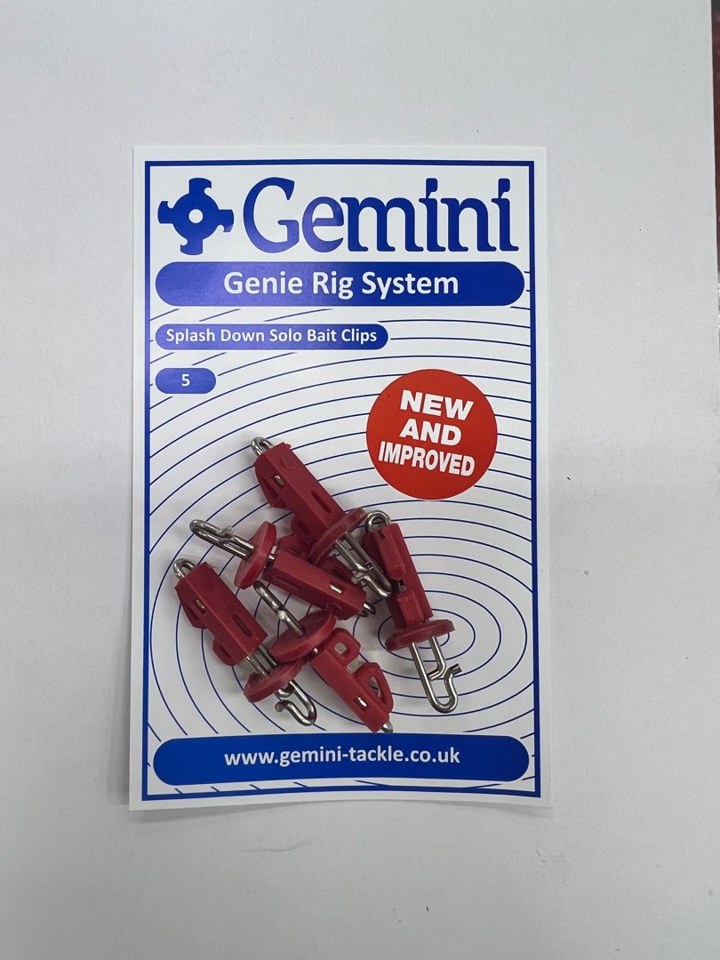 GEMINI SPLASH DOWN SOLO BAIT CLIPS, Sports Equipment, Fishing on Carousell