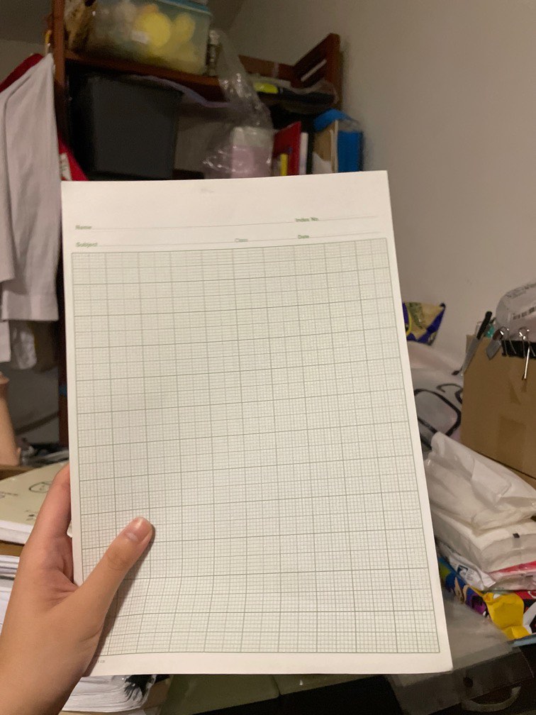 graph paper, Hobbies & Toys, Stationery & Craft, Stationery & School ...