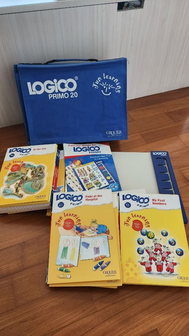Grolier Logico Primo, Piccolo and Maximo, Hobbies & Toys, Books ...