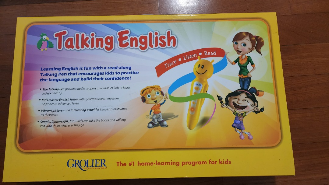 Grolier Talking English, Hobbies & Toys, Books & Magazines, Children's ...