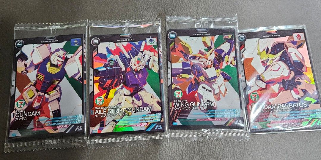 Gundam Arsenal Base Promo cards, Video Gaming, Gaming Accessories, Game ...