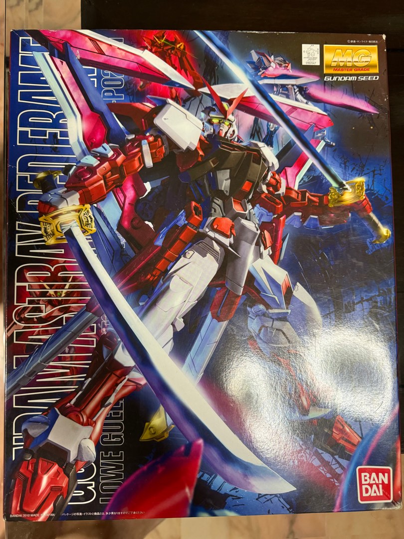 Gundam Red Astray MG (Bandai), Hobbies & Toys, Toys & Games on Carousell