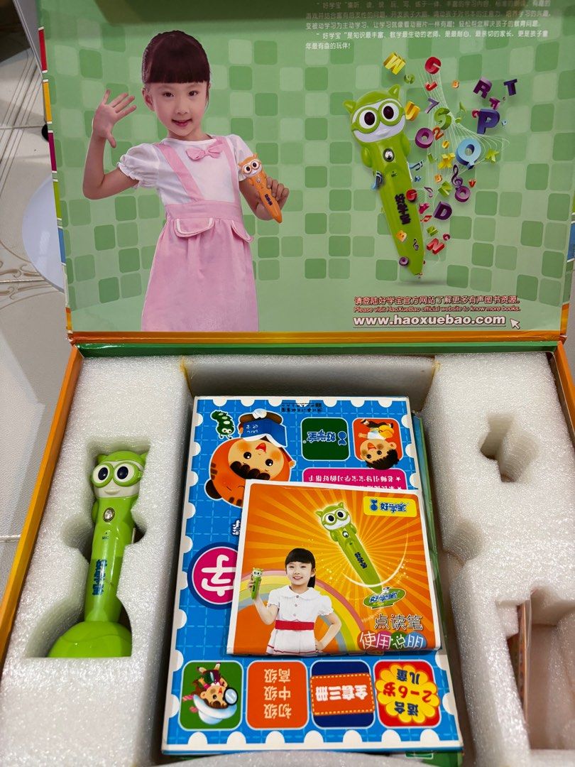 好学宝 (Hao Xue Bao) E-Teacher Talking Pen, Hobbies & Toys, Stationery ...