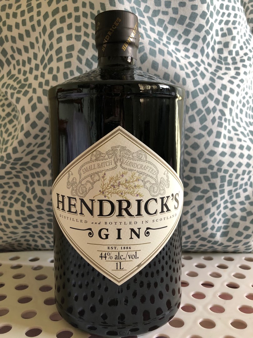 Hendrick’s Gin 1L, Food & Drinks, Beverages on Carousell