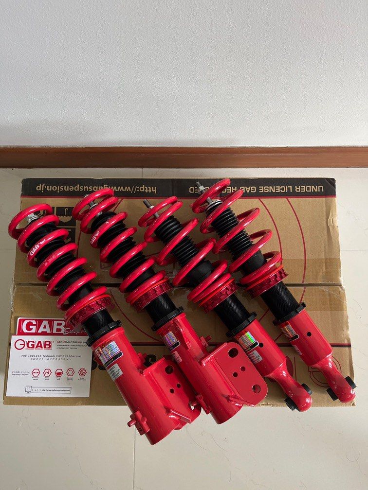 Honda Civic FD 1 2 3 4 GAB Adjustable Suspension Coilover Shock ...