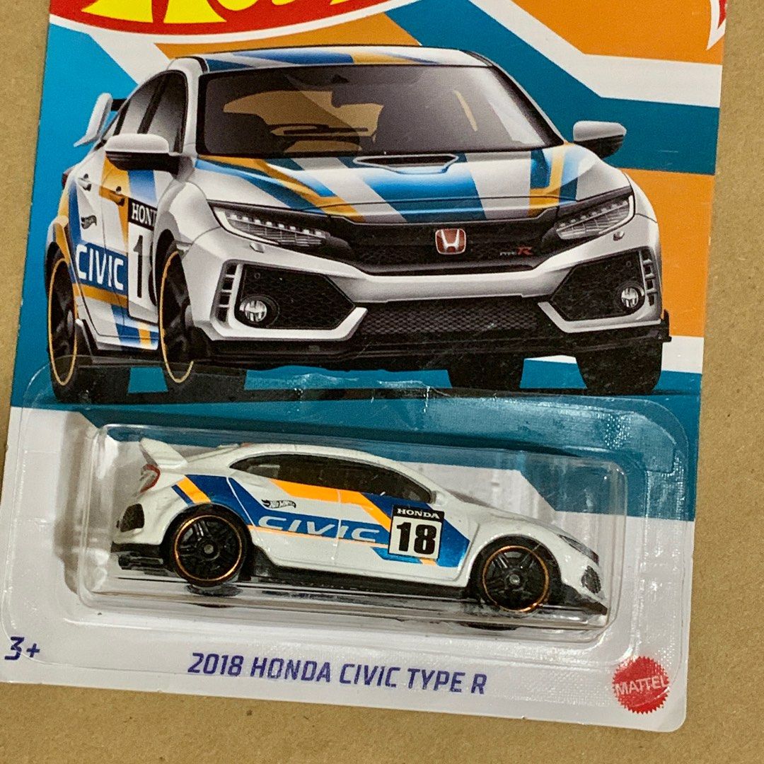 Hot Wheels 2018 Honda Civic Type R, Hobbies & Toys, Toys & Games on ...