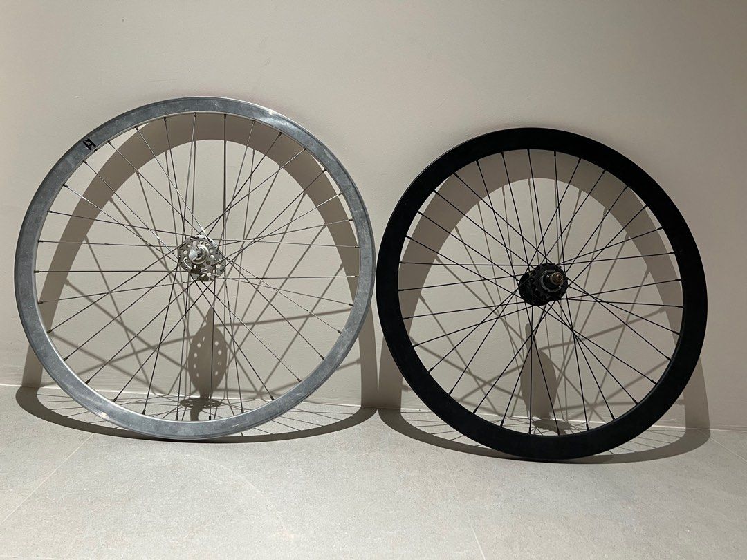 H Plus Son rims, Chosen hub, Front Quick Release, 700c Wheelset for ...