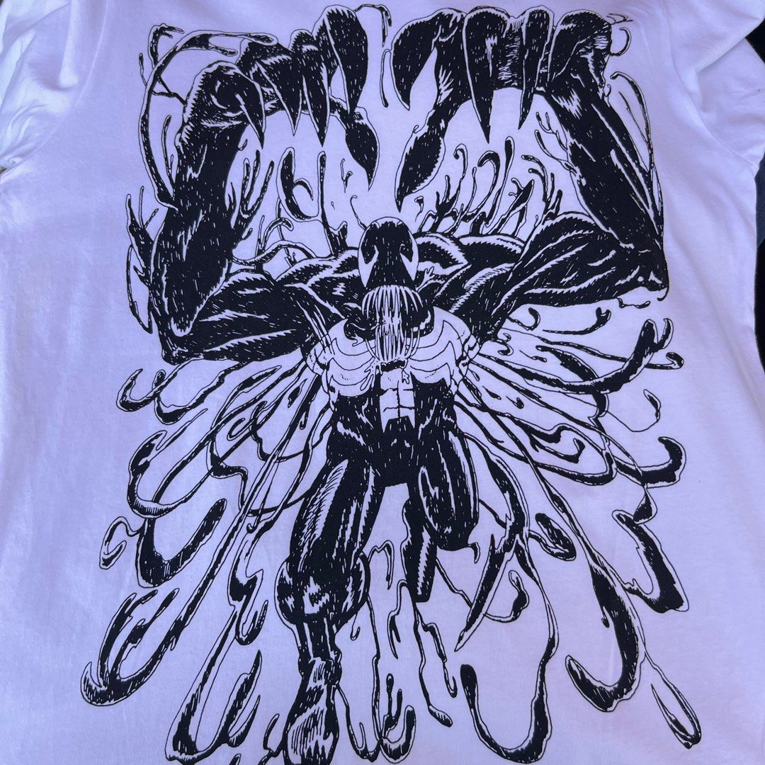 Jason Polan X Marvel Venom Art Graphic For Uniqlo T Shirt, Men's ...