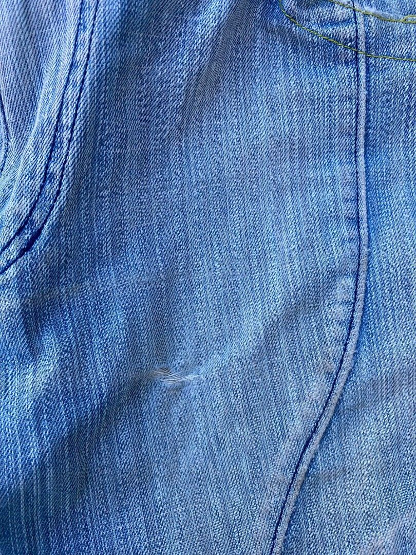 Jordan denim jorts, Men's Fashion, Activewear on Carousell