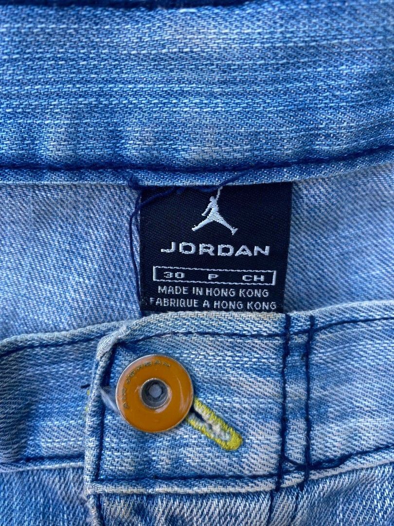 Jordan denim jorts, Men's Fashion, Activewear on Carousell