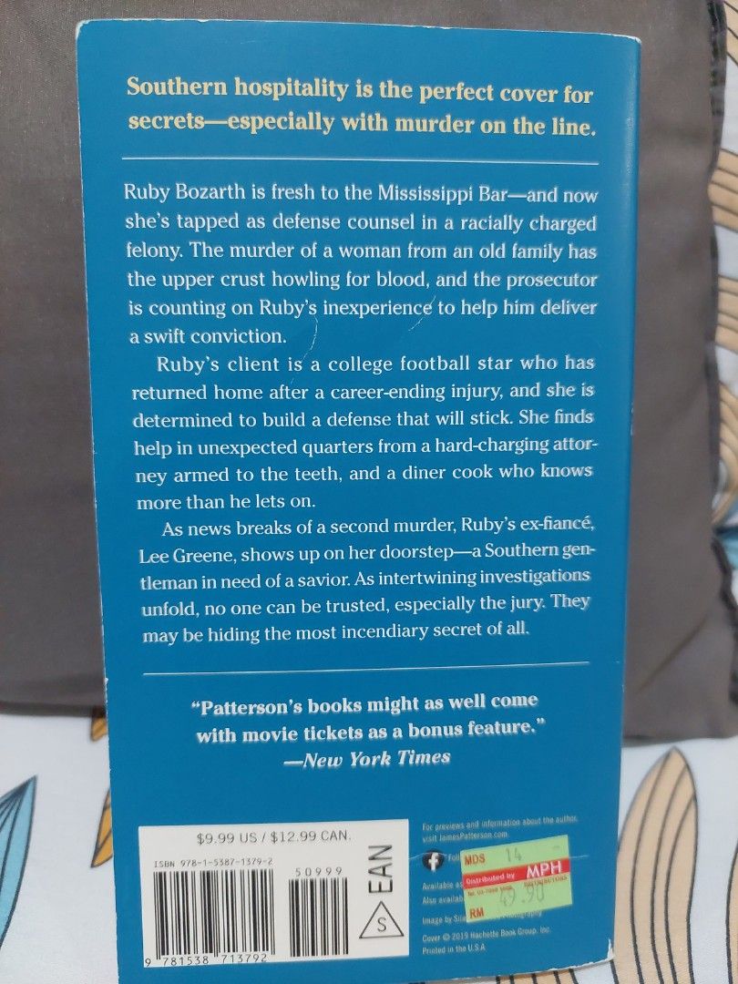 Juror #3 by James Patterson, Hobbies & Toys, Books & Magazines ...