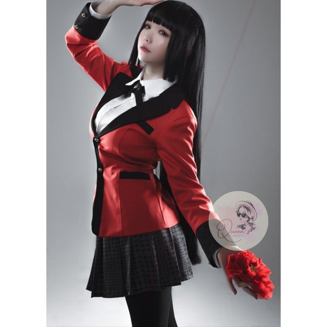 Kakegurui Cosplay Set, Women's Fashion, Dresses & Sets, Sets or ...