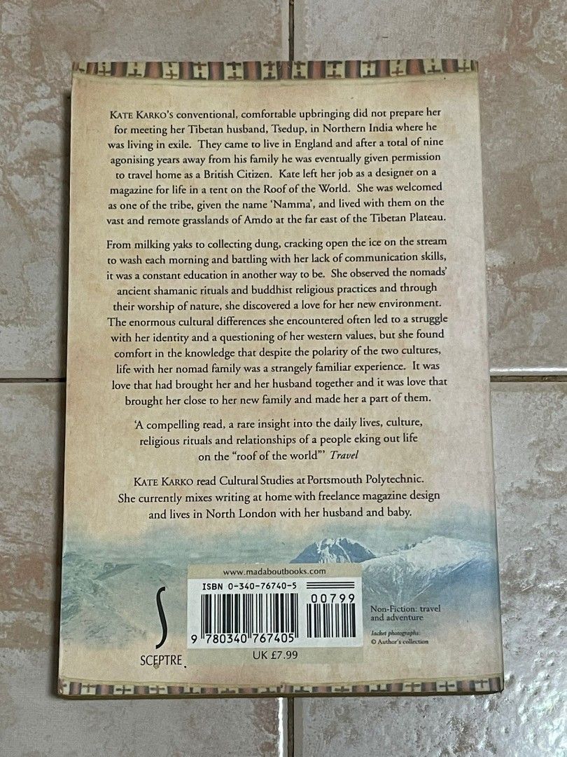 Kate Karko Namma - A Tibetan Love Story, Hobbies & Toys, Books ...