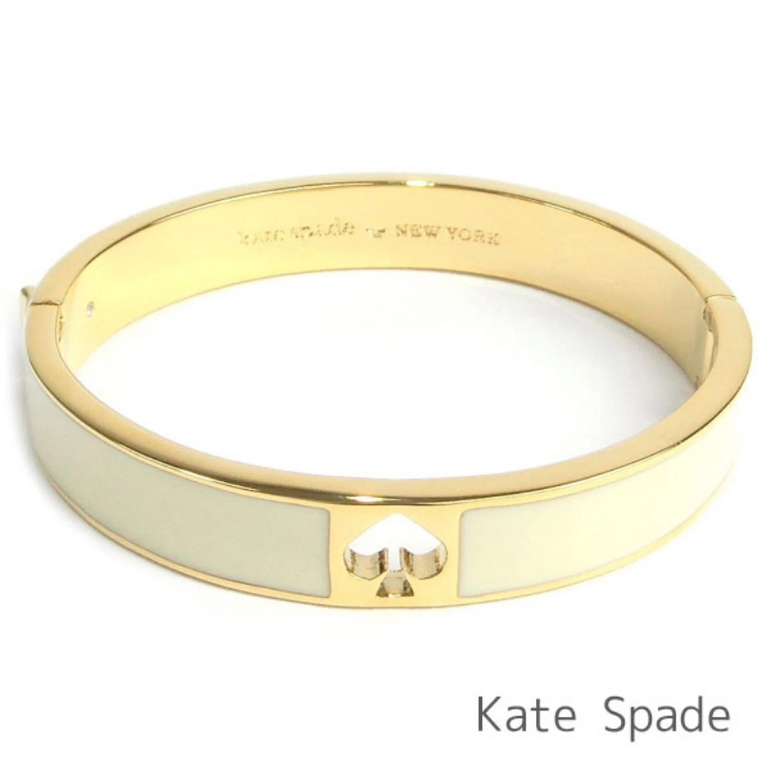 Kate Spade hole punch spade bangle, Women's Fashion, Jewelry ...